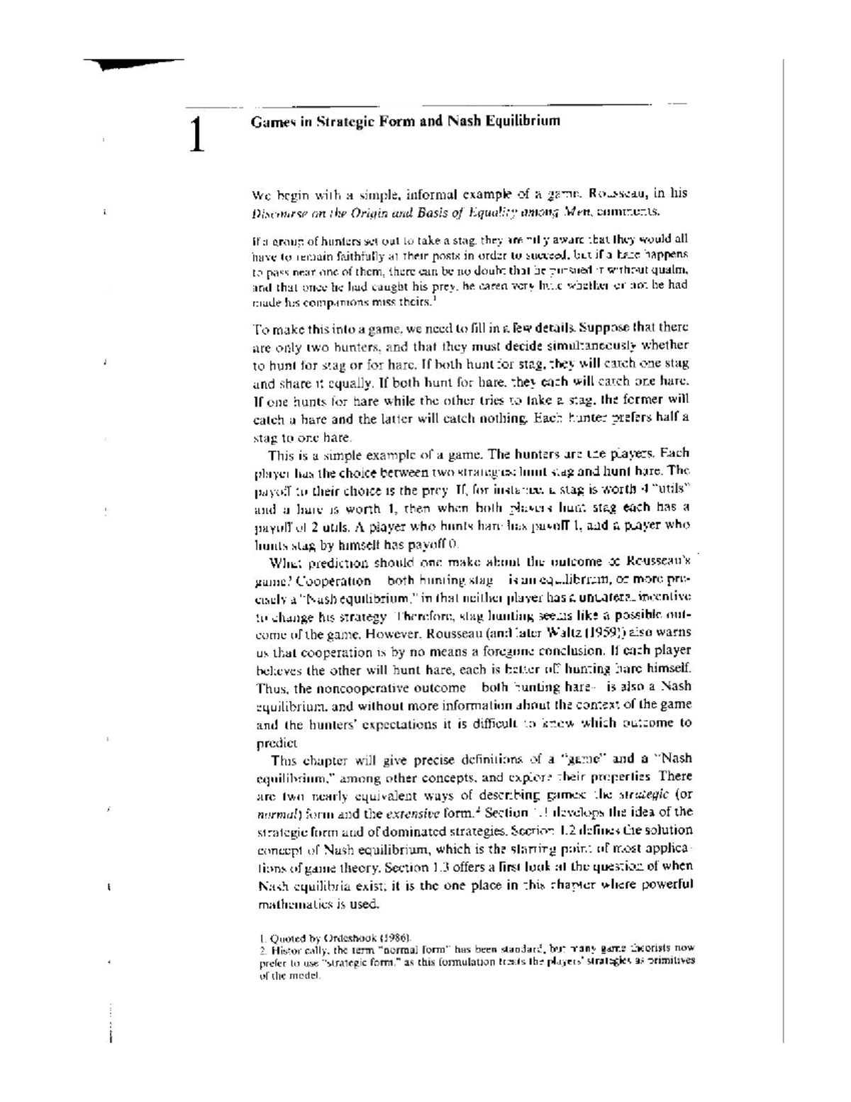 Fudenberg unidad 2 - Suerte. La vas a necesitar. - Teoría de juegos ...