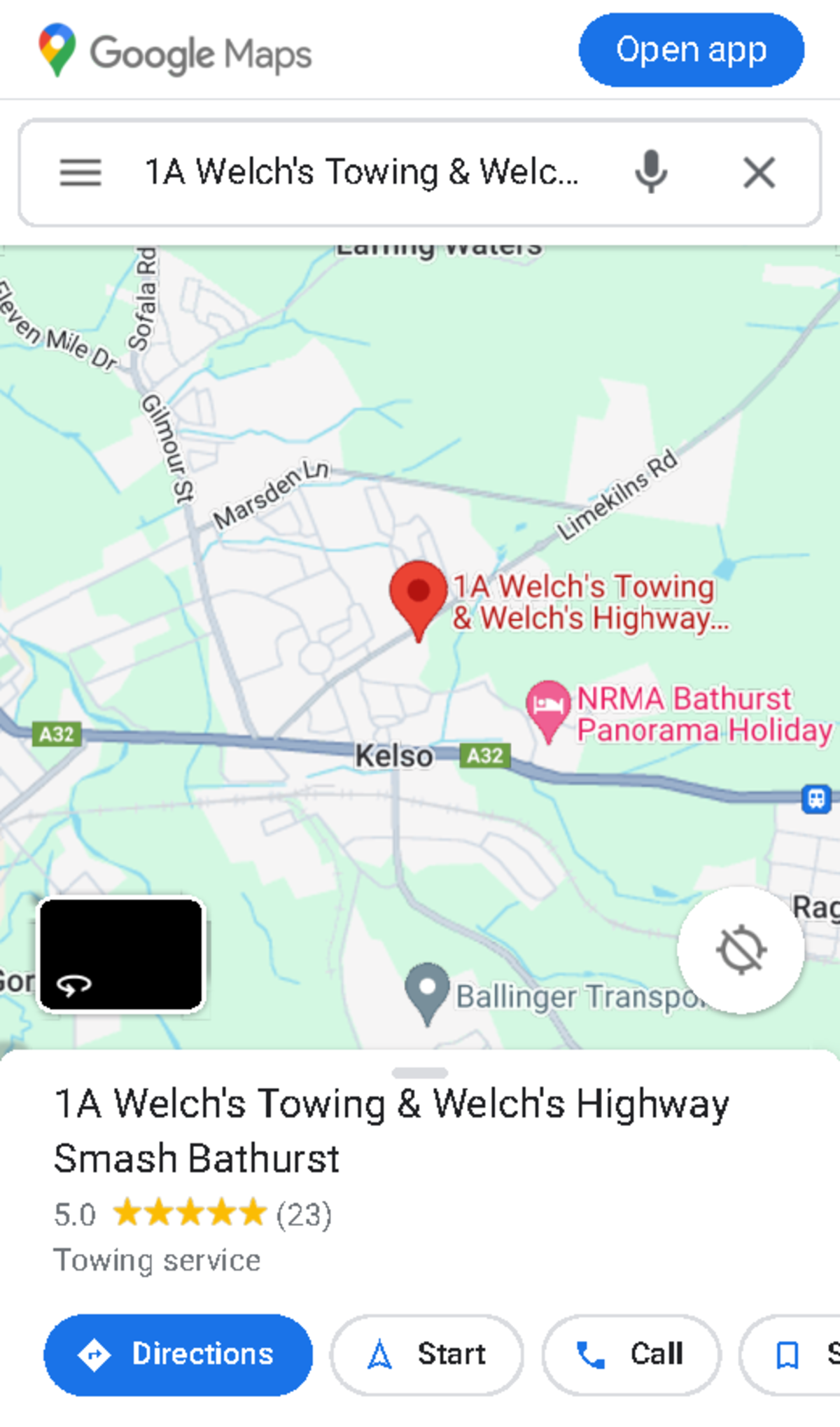 1A Welch's Towing & Welch's Highway Smash Bathurst - Google Maps ...