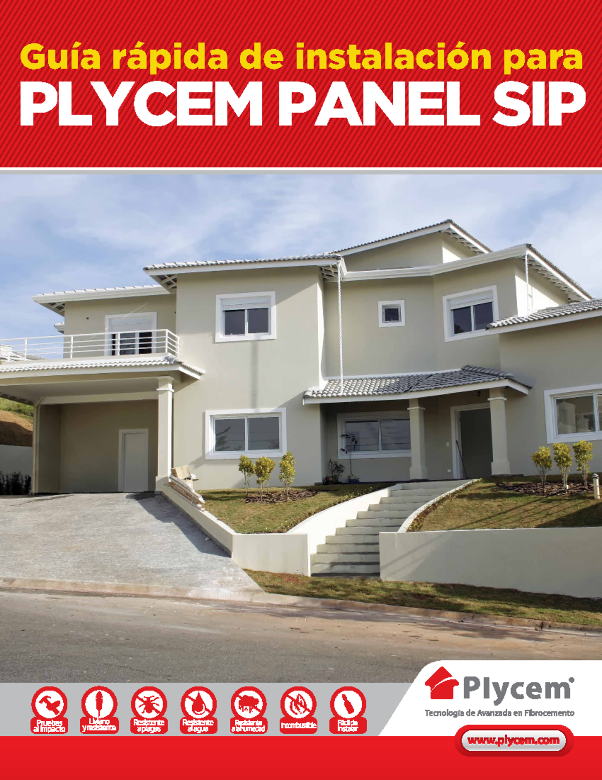 Guía rápida de instalación para Plycem Panel SIP - PLYCEM PANEL SIP ...