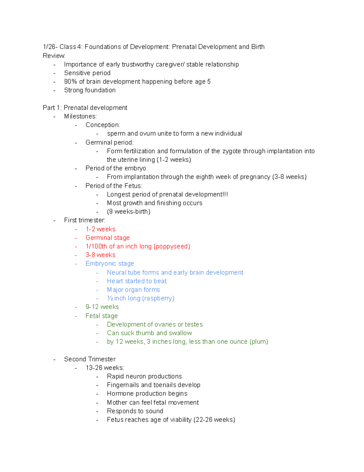 CAD 4 - Foundations of Development - 1/26- Class 4: Foundations of ...