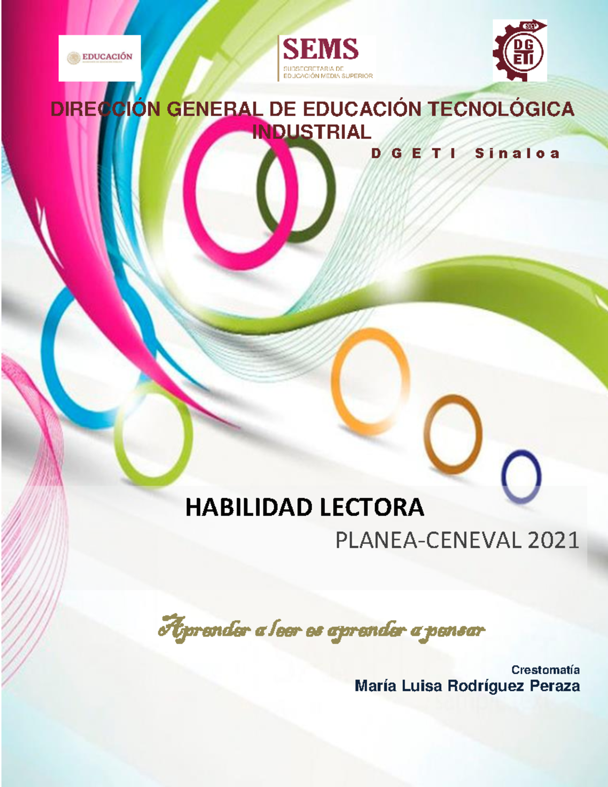 2022 Manual-Planea-Habilidad Lectora- Dgeti-Sinaloa - DIRECCIÓN GENERAL ...