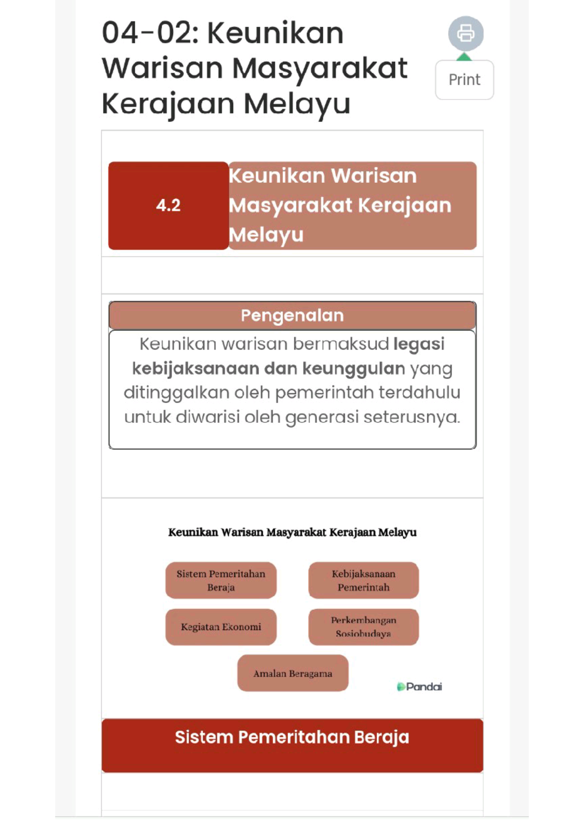4.2 sejarah form2 - Nota. - Keunikan Warisan Masyarakat Print Kerajaan Melayu Keunikan Warisan 4 ...