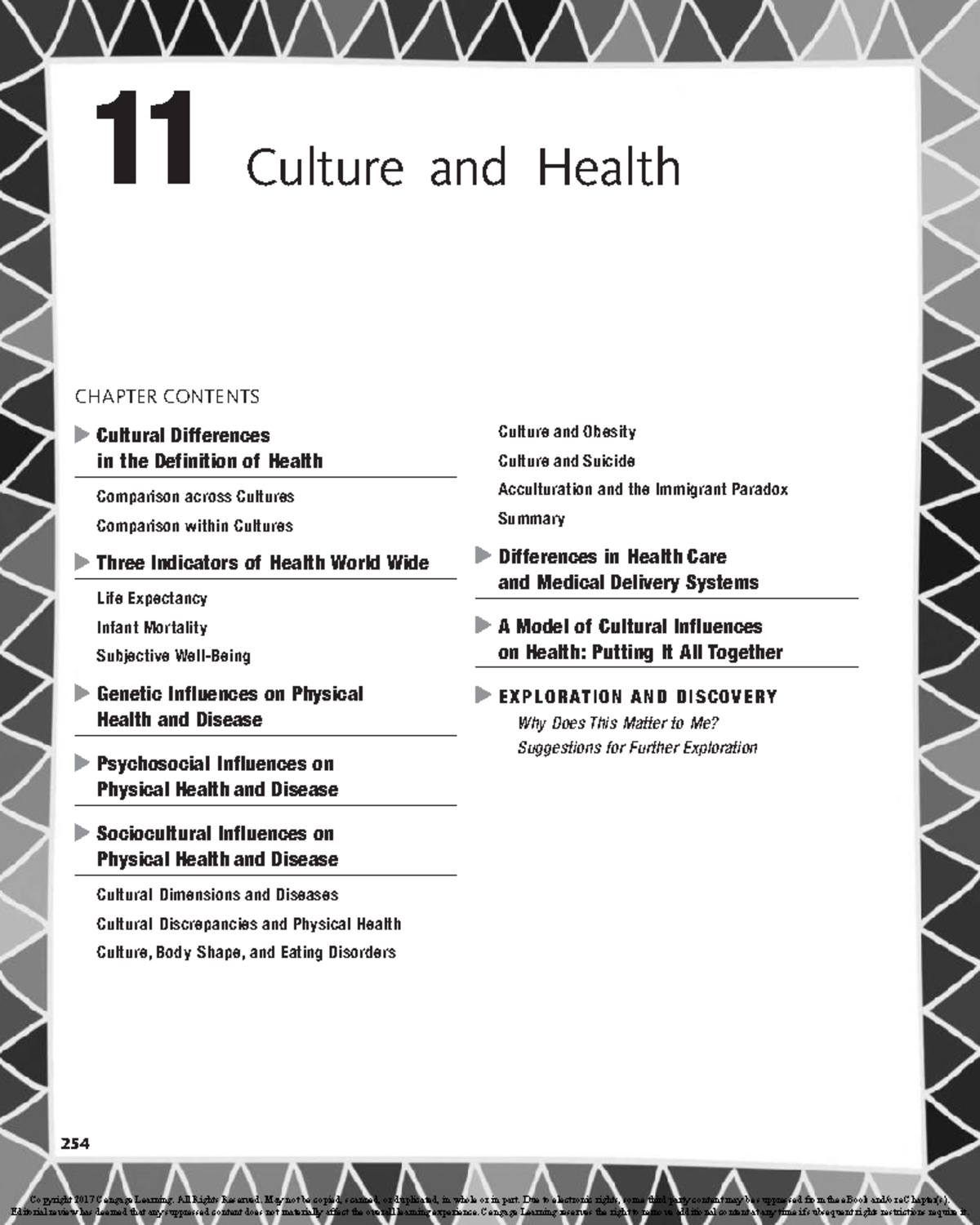 Chapter 11 112 - Summary Cross-Cultural Perspectives In Psychology ...