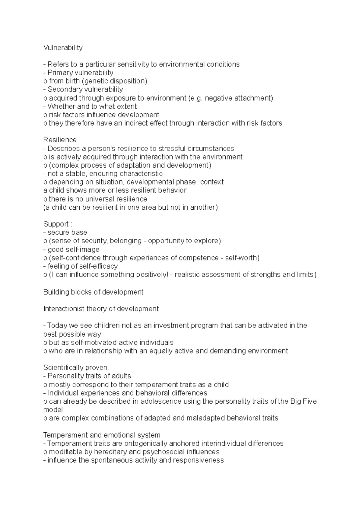 Vulnerability - Cognitive Psychology - Vulnerability Refers to a ...