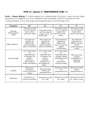 UCSP Module 8 Information Sheet - Module 8 : Functions and Importance ...