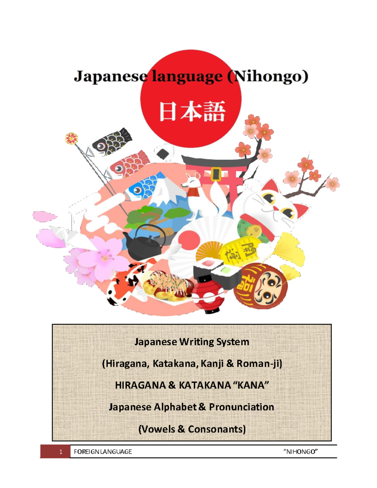 WEEK 3-4 Japanese Writing System AY2022-2023 - Japanese Writing System ...