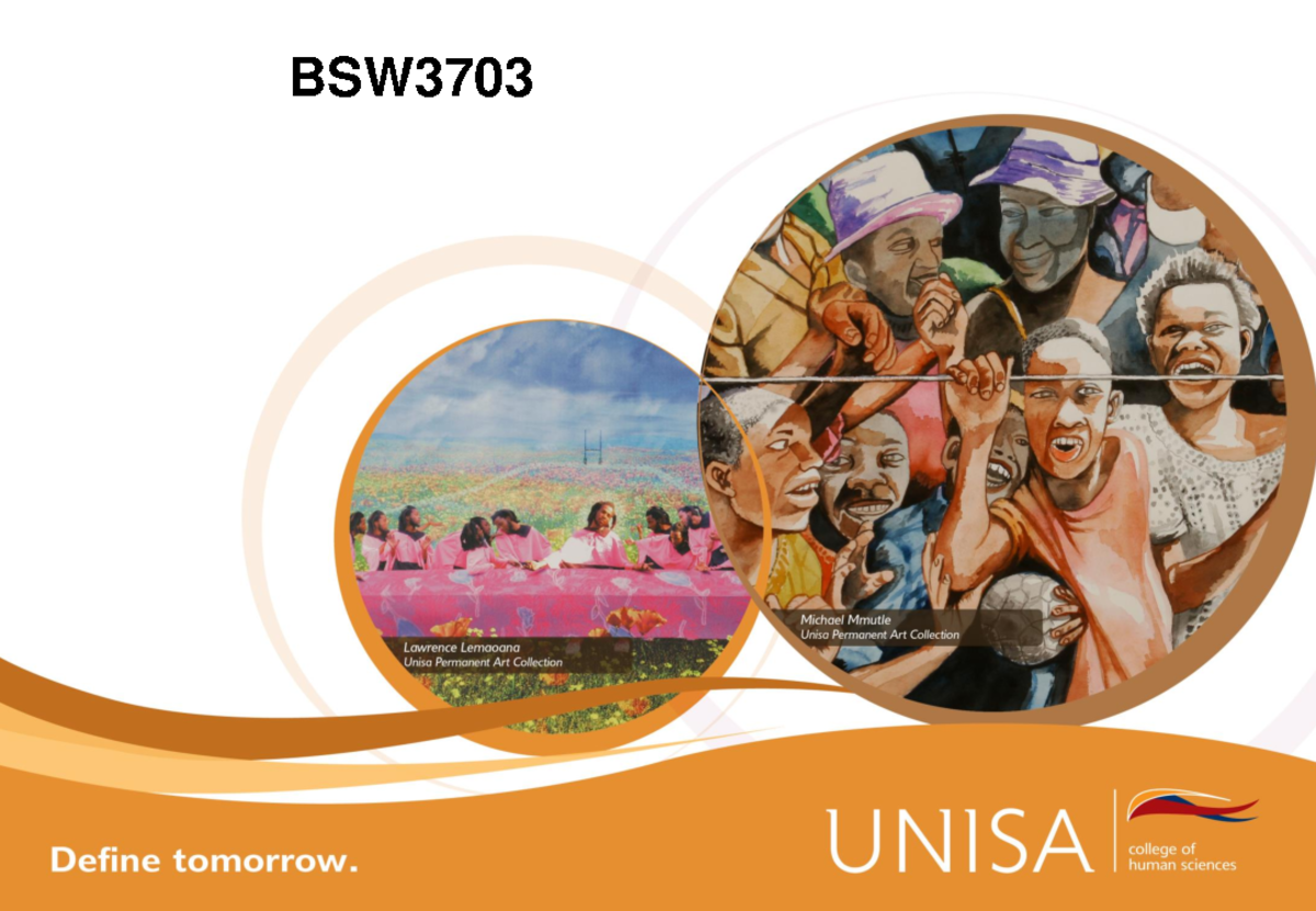 BSW3703 Notes - BSW TYPE OF EXAM Purpose of the presentation is to ...