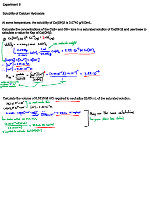 CHEM 126 - SFU - General Chemistry Laboratory II - Studocu