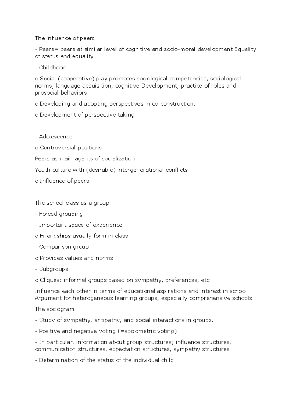 The influence of peers - Introduction To Cognitive Psychology - The ...