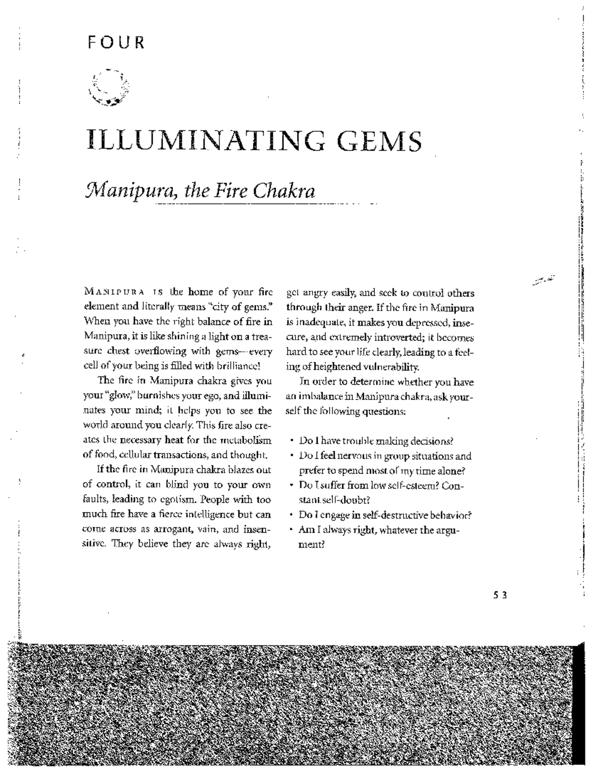 Illuminating GEMS Manipura, the Fire Chakra - THEA 4201 - Studocu