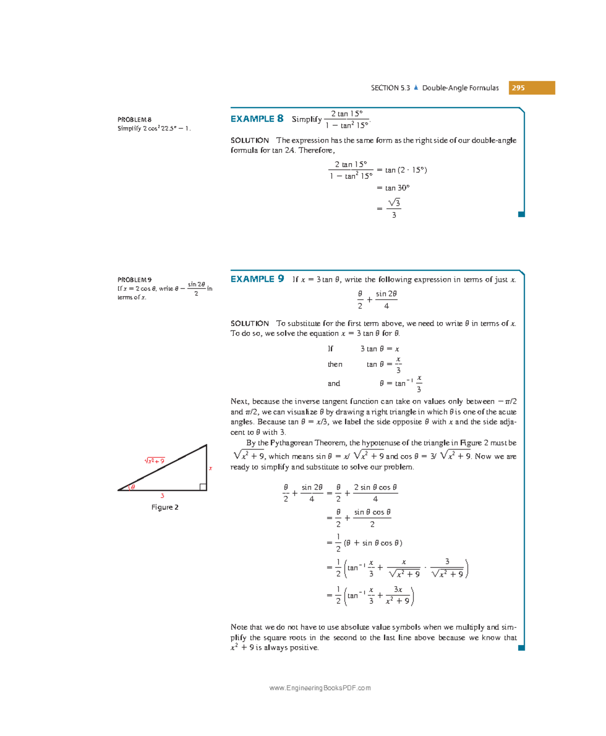 Double-Angle Formu - trigonometry notes sem 1 - SECTION 5 Double-Angle ...