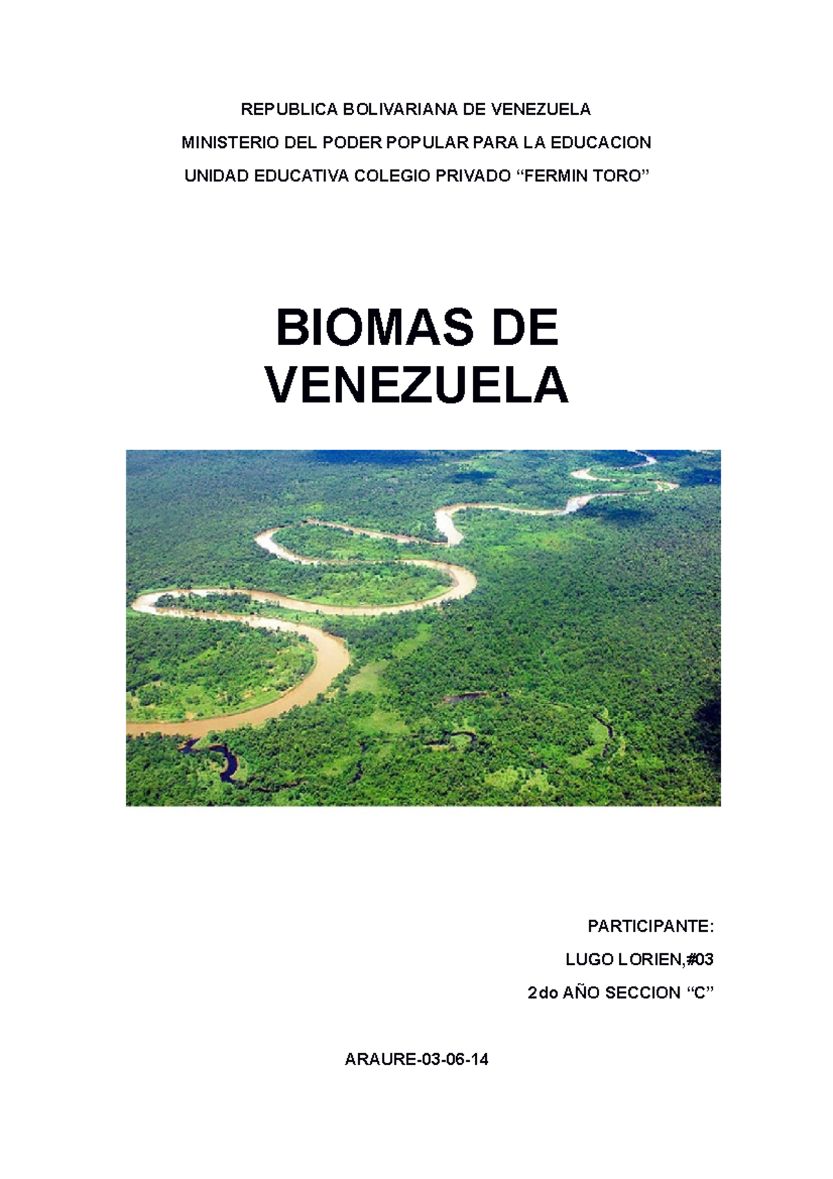 Biomas de Venezuela - Un bioma es el conjunto de ecosistemas ...