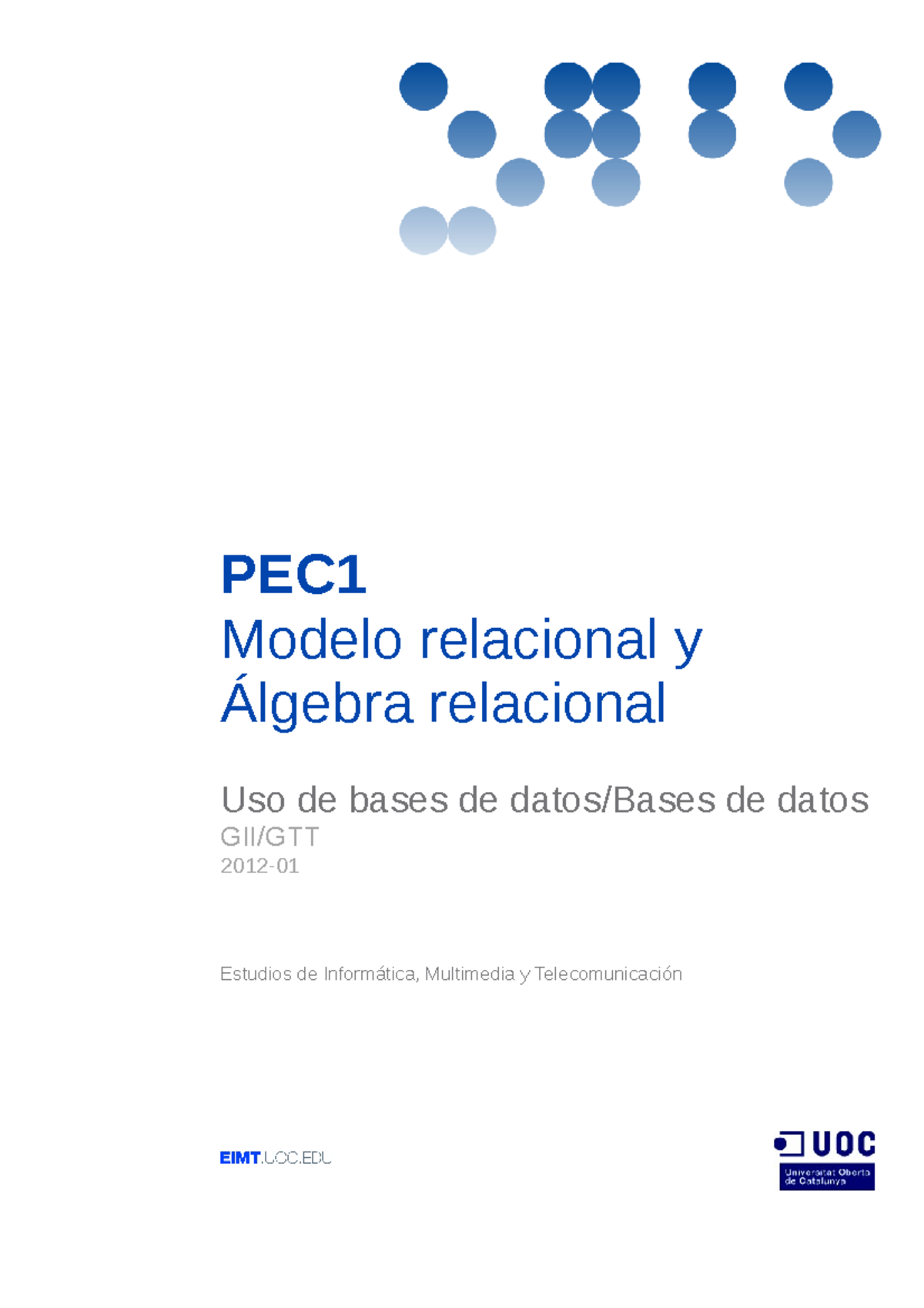 Pec1 Enu Es Un Pdf Que Incluye La Pec 1 De La Evaluacion Continua