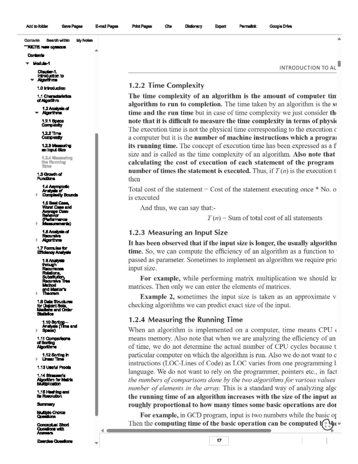 Unti1 - notes - Basic Concepts And Algorithm In Computer - Studocu