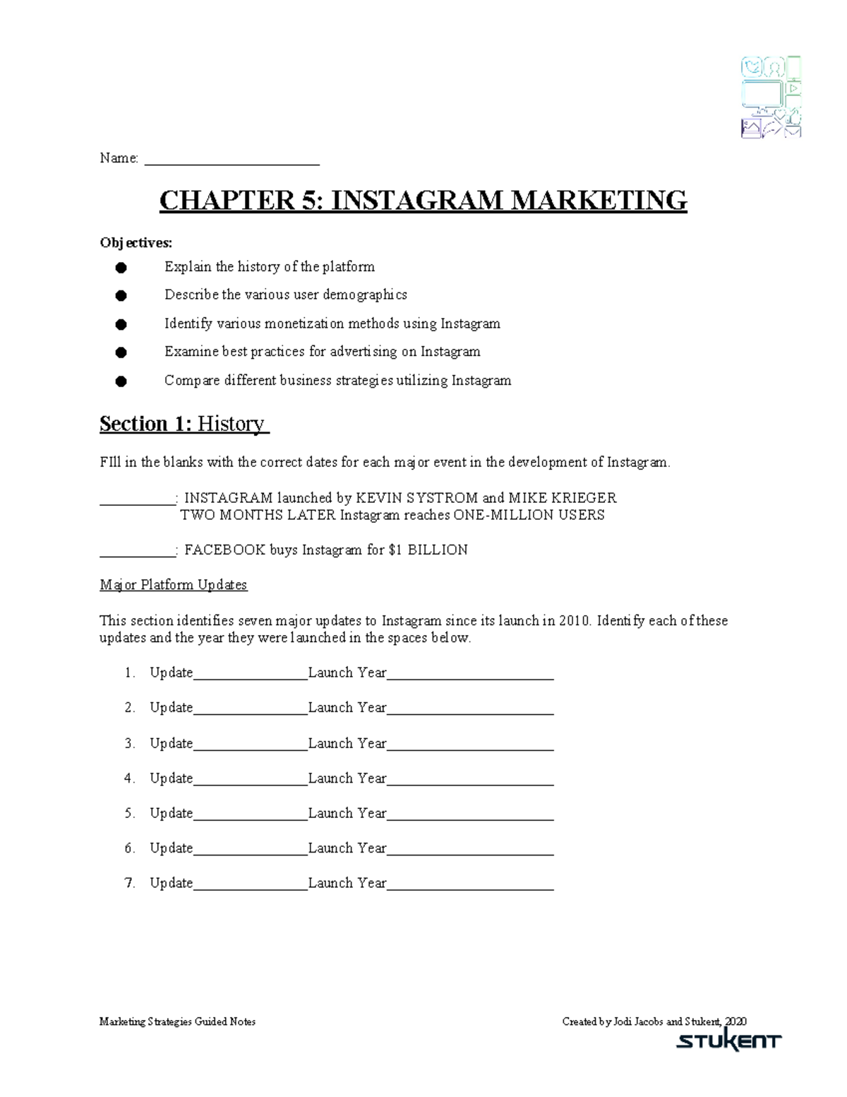 Chapter 6 MS Guided Notes - Name: _______________________ CHAPTER 5 ...