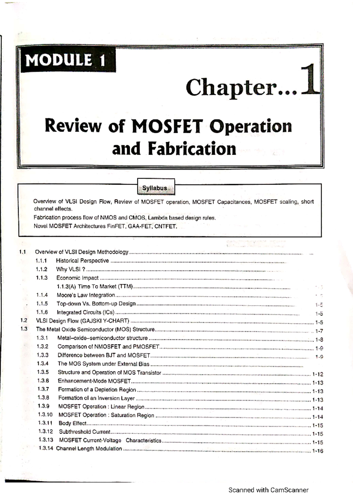 Dvlsi Techmax Module 1,2,3 - Electronics and telecommunication - MU - Studocu