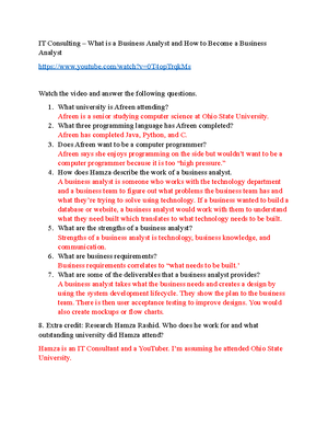 COB204 Database Project - COB204 Computer Information Systems Database Project - 10% of your ...