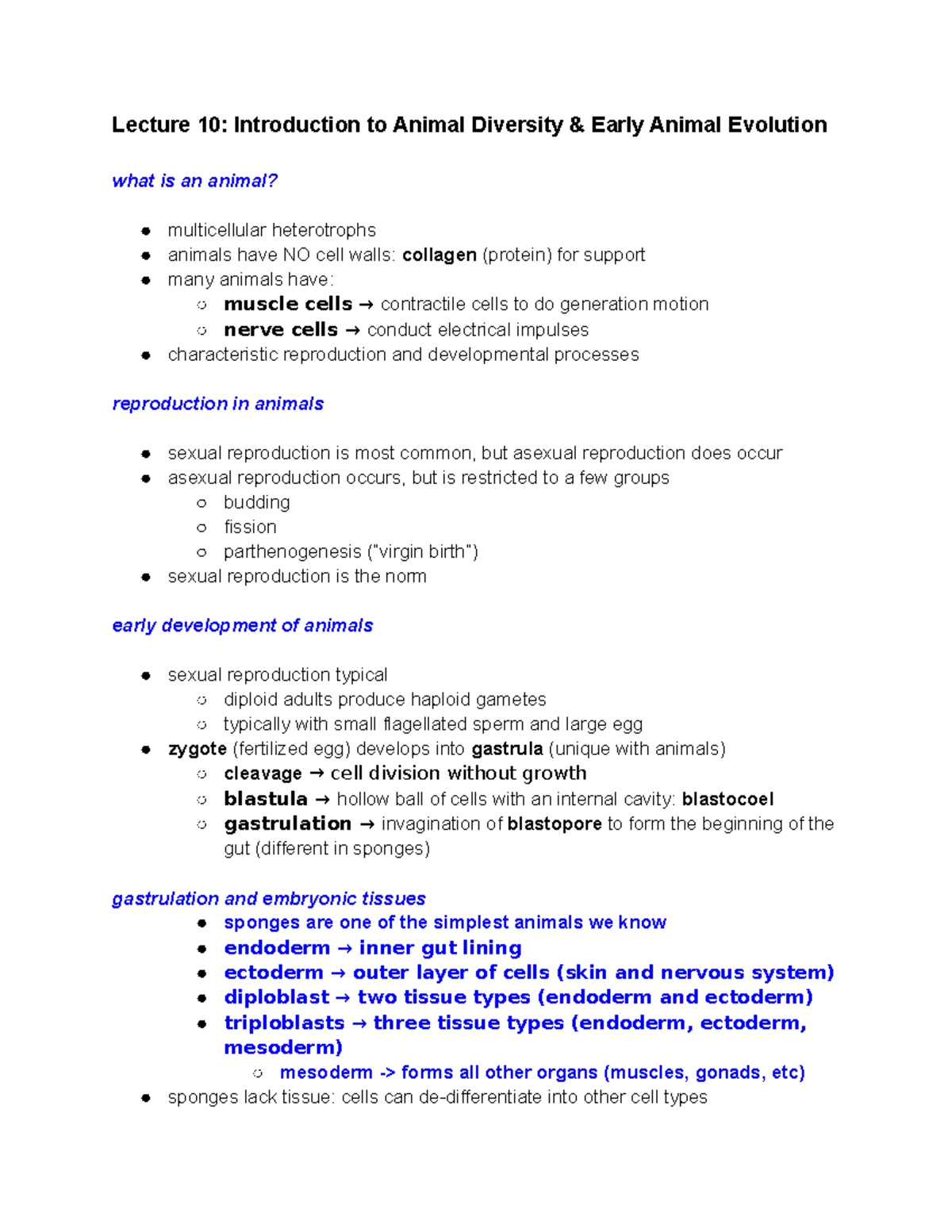 BSC Lecture 10 - Textbook/Class notes from chapter 10 - Lecture 10 ...