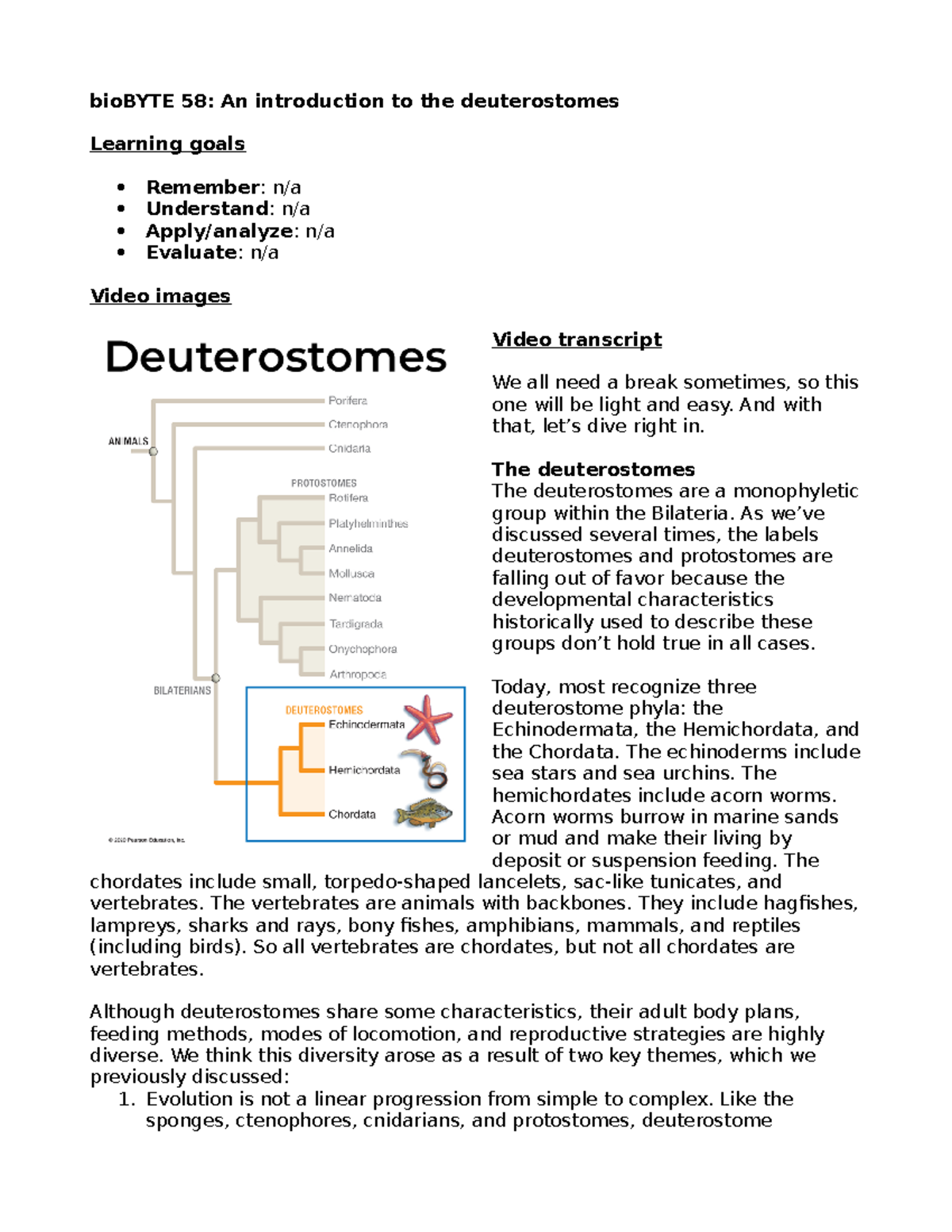 1802.Notes guide.bio BYTE 58 - bioBYTE 58: An introduction to the ...