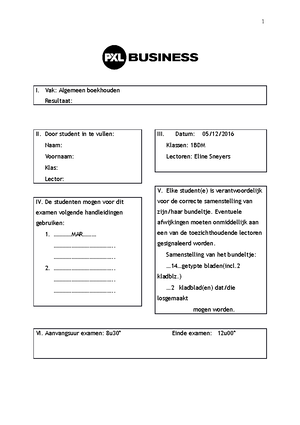 Extra oefening Overlopende rekeningen - 491 @ 751 AF 164 van 18/10 voor ...