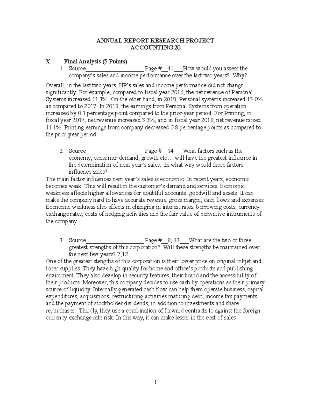 Annual Report revised - ANNUAL REPORT RESEARCH PROJECT ACCOUNTING 20 X ...