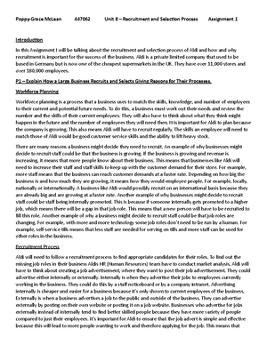 Unit 8 Assignment 2 - acheived distinction - Unit 8 Assignment 2 Evaluation report Introduction ...