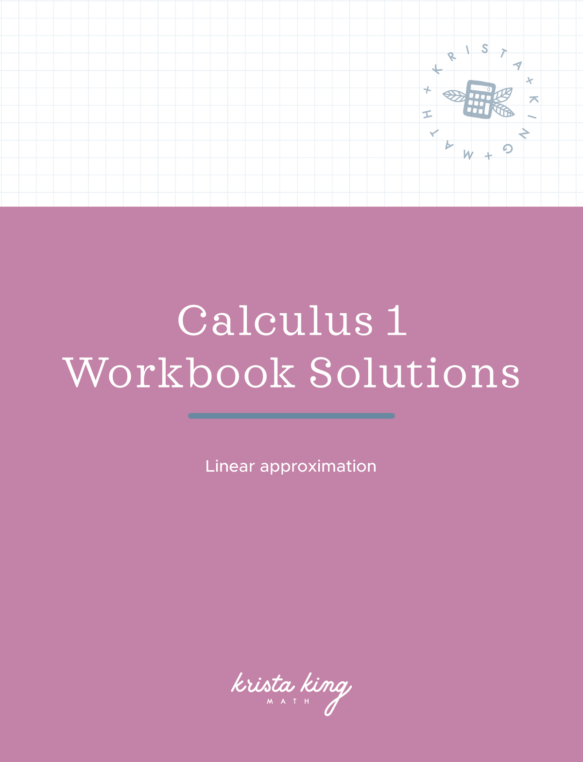 Workbooklinear Approximation Linear Approximation Linear