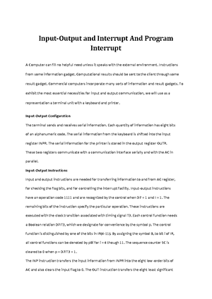 Computer Organization and Architecture Overlapped Register Windows ...