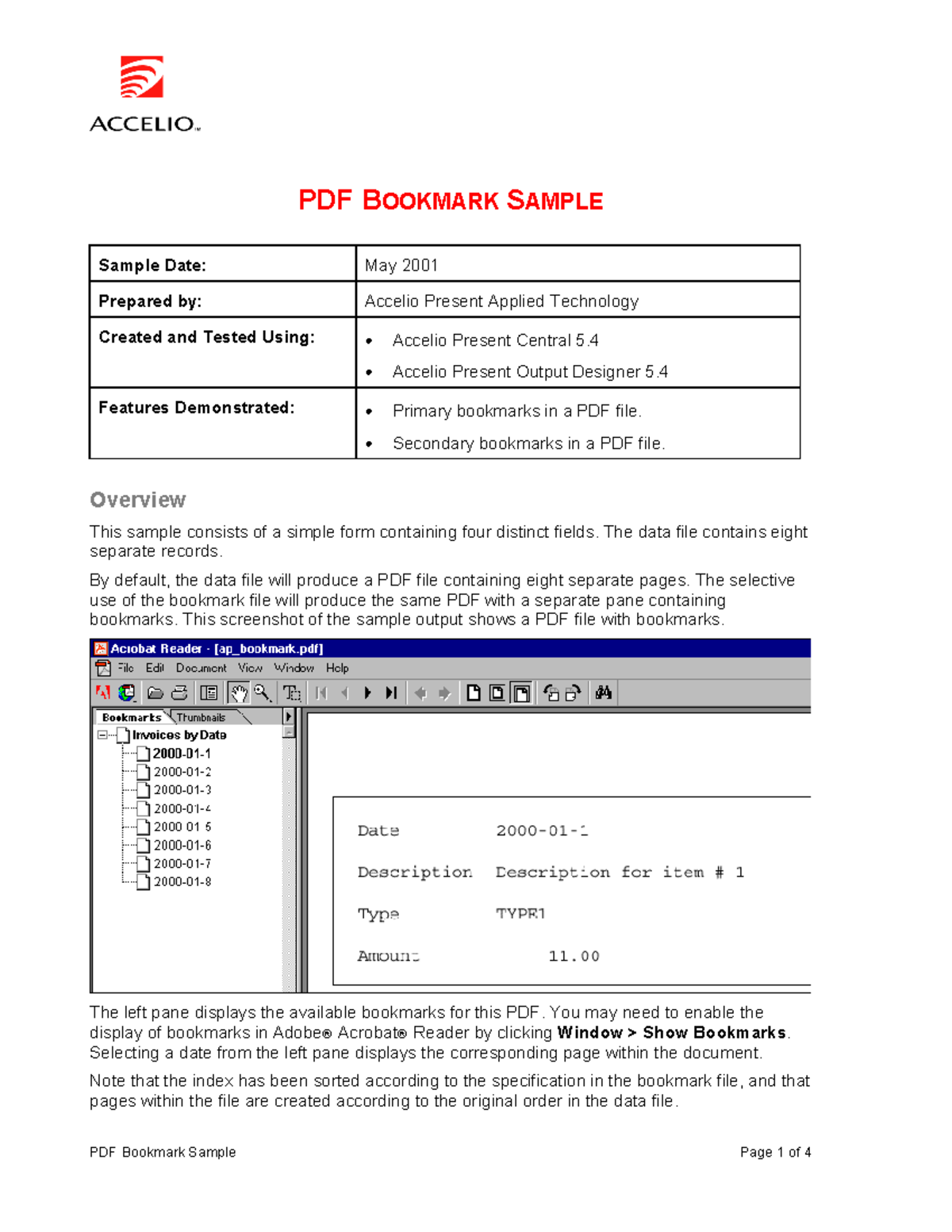 C4611 sample explain - lecture not by oye benchod - PDF BOOKMARK SAMPLE ...