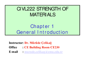 MENG222 LAB Torsion and Deflection of Beams - ABSTRACT This laboratory ...