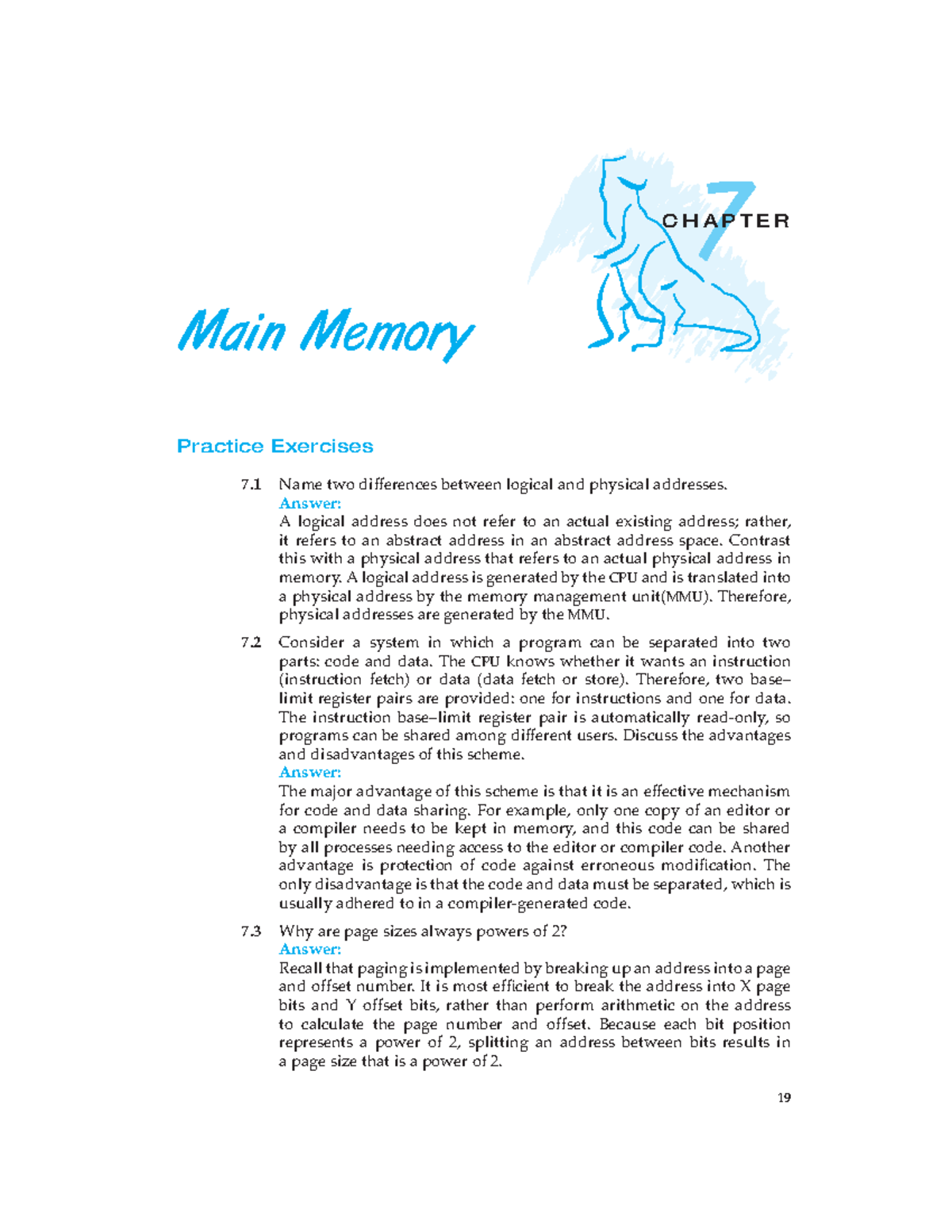 Chapter 7 - Operating System Concepts Essentials Second Edition - 7 C H ...