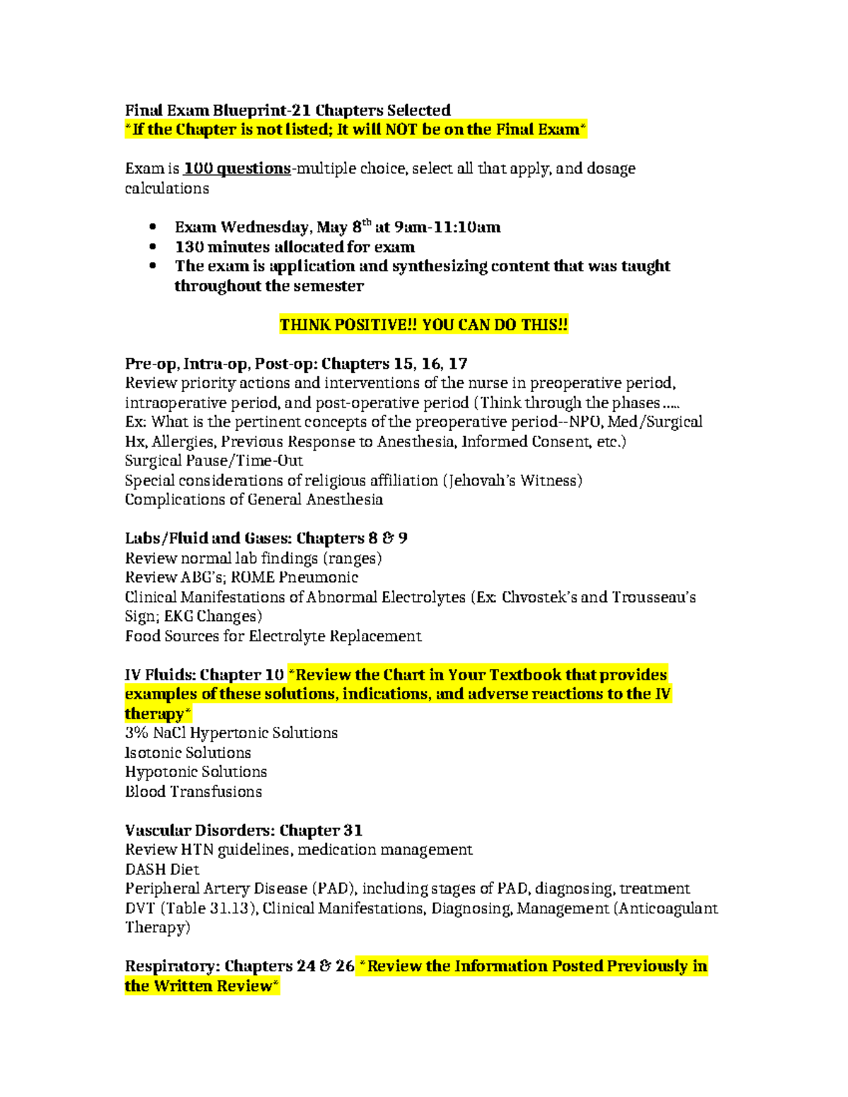 NURS+350 Final+Exam+Blueprint+Spr2024 - Final Exam Blueprint-21 ...