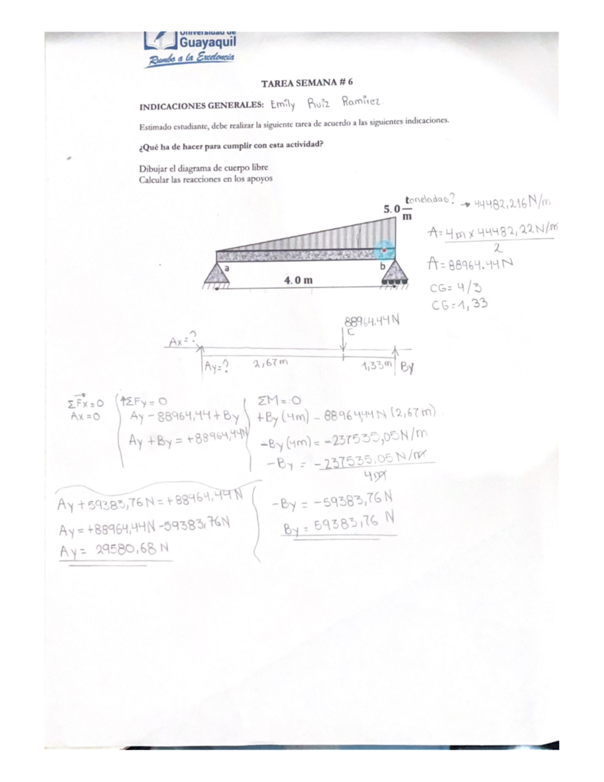 Tarea Semana 6 Estructuras 2 - Estructuras II - Studocu
