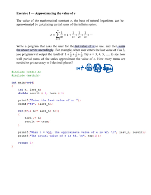 IE1005-Introduction to IE1005 Semester 1 - IE1005 From Computational Thinking to Programming ...