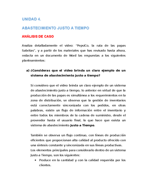 Actividad # 10 para subir - UNIDAD 7. PLANEACIÓN DE LOS REQUERIMIENTOS DE DISTRIBUCIÓN (DRP) De ...