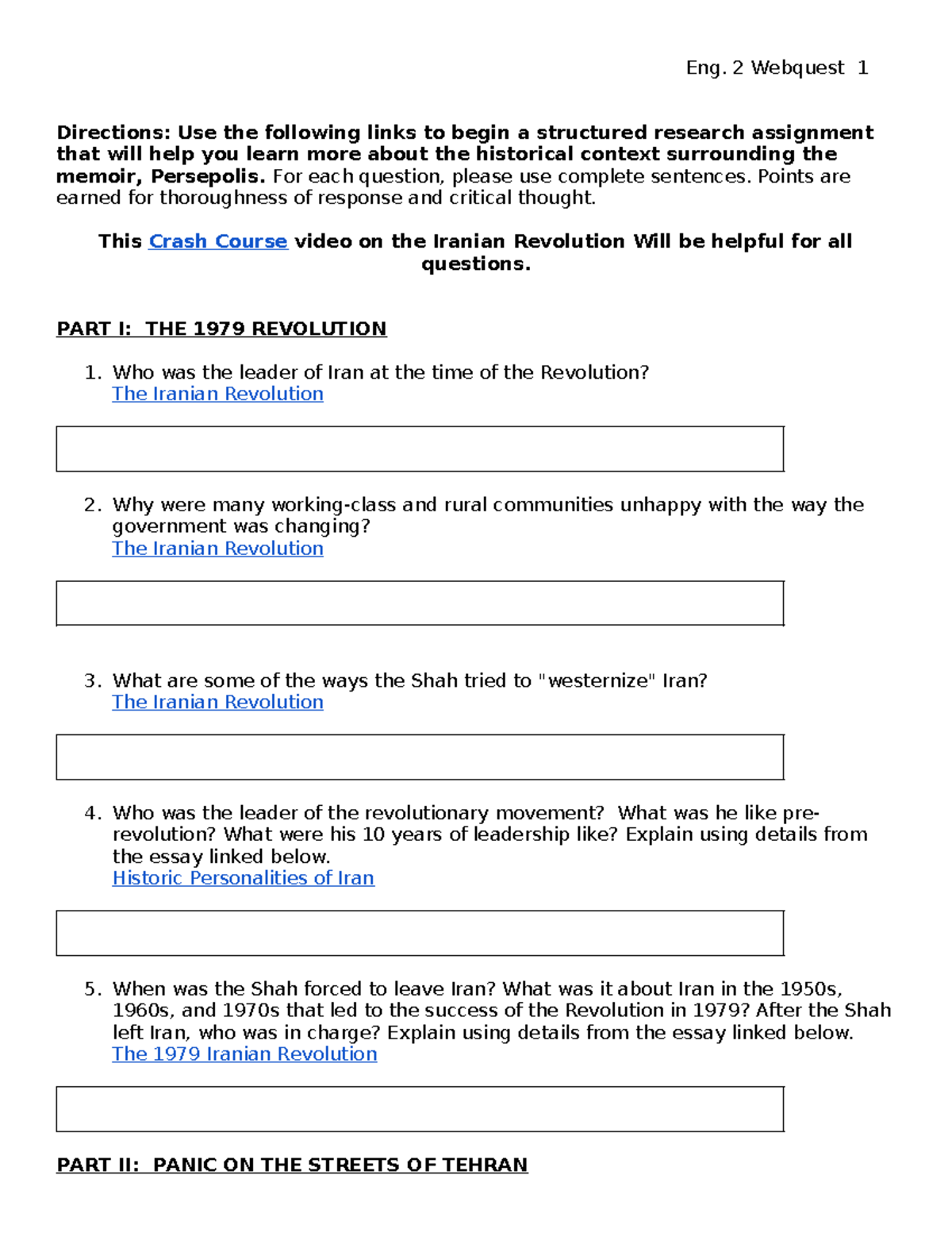 1. Web Quest Intro to Persepolis - Copy - Eng. 2 Webquest 1 Directions ...