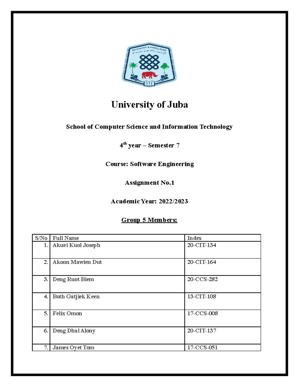 Software Reusability and Portability - University of Juba School of Computer Science and ...