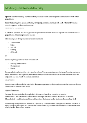 2019 Sample Biology Past Paper - 1 SAMPLE EXAM N 2019 SAMPLE PAPER ...