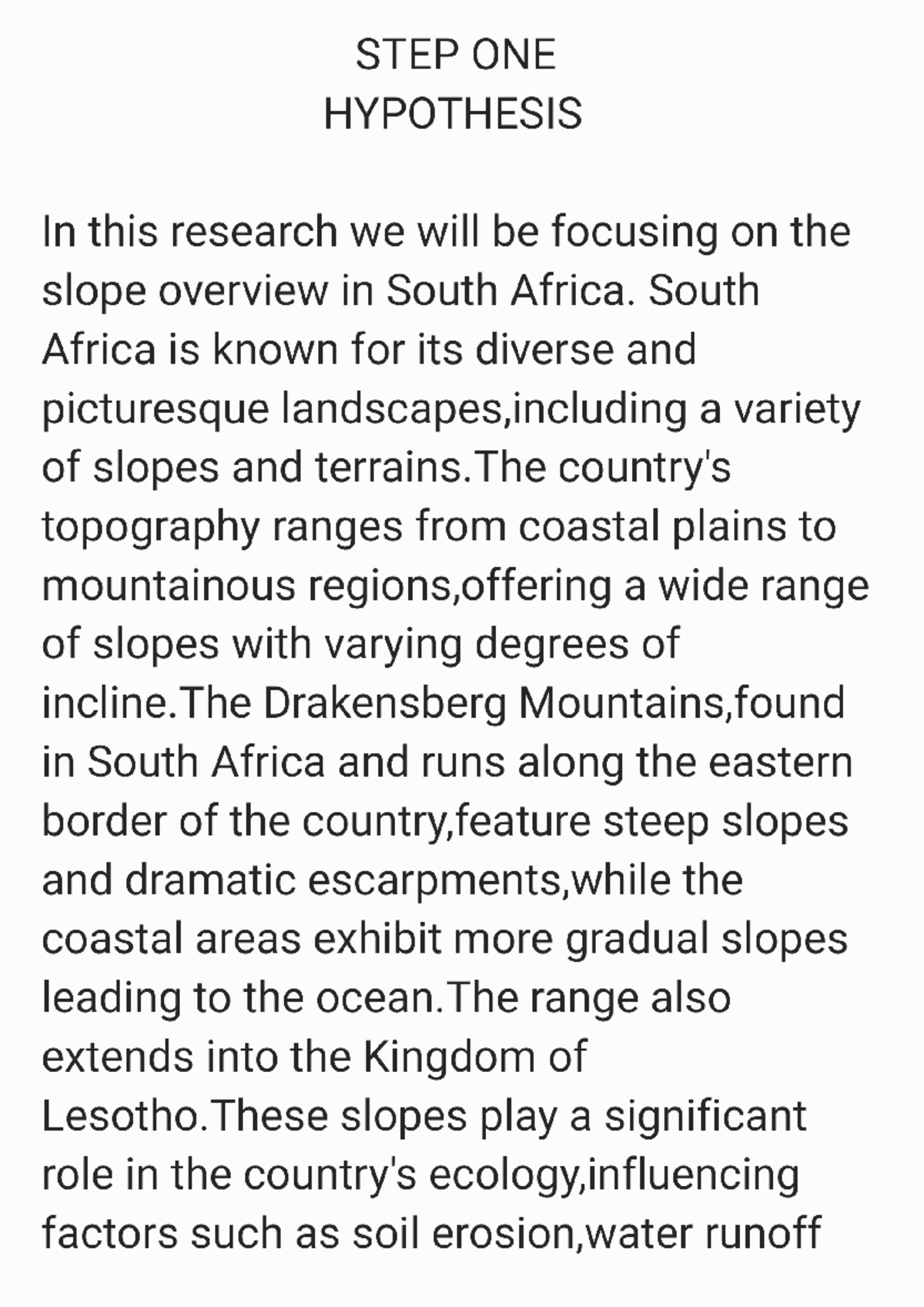 Geography Research Task 240510 165023 - Studocu