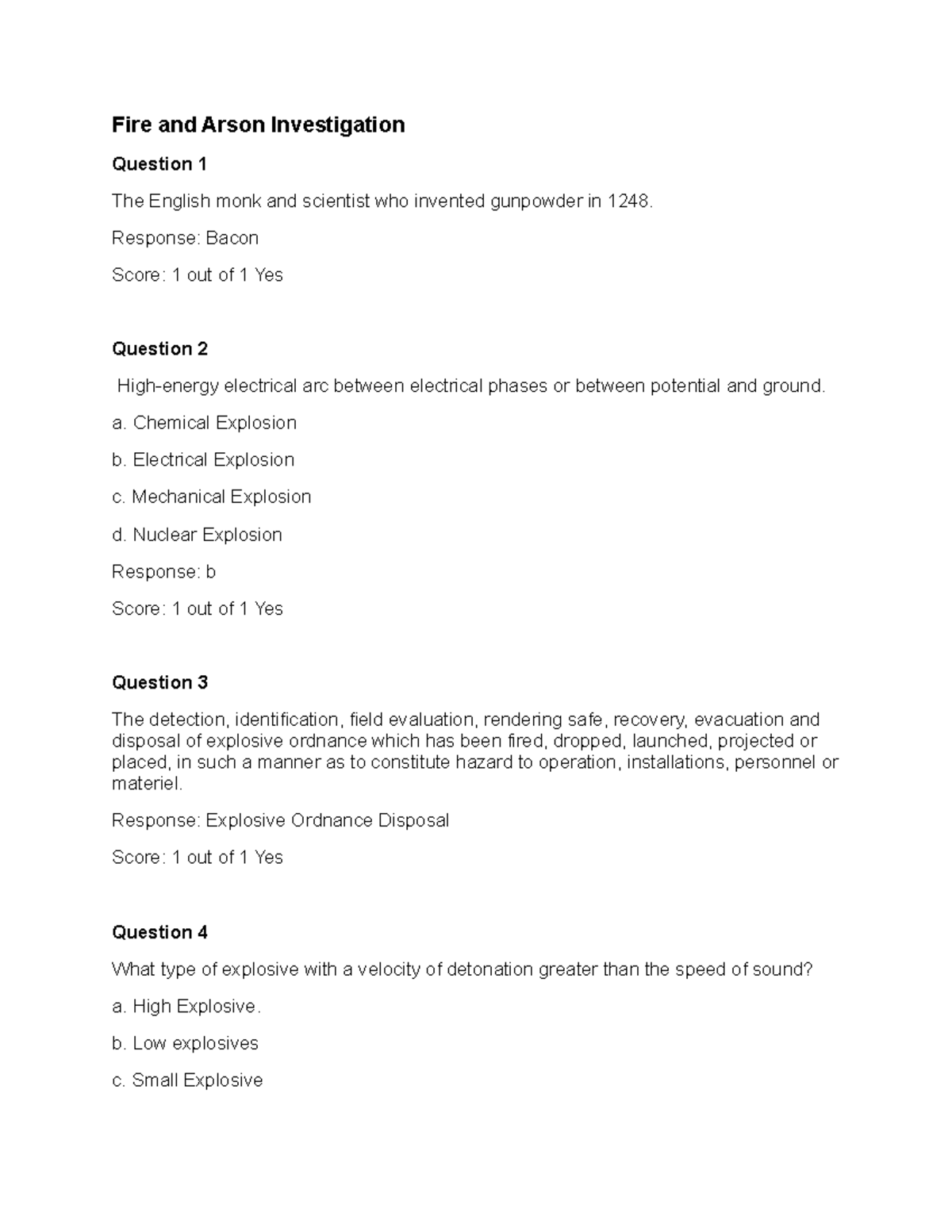 Fire and Arson Investigation - Introduction to Forensic Science - La ...