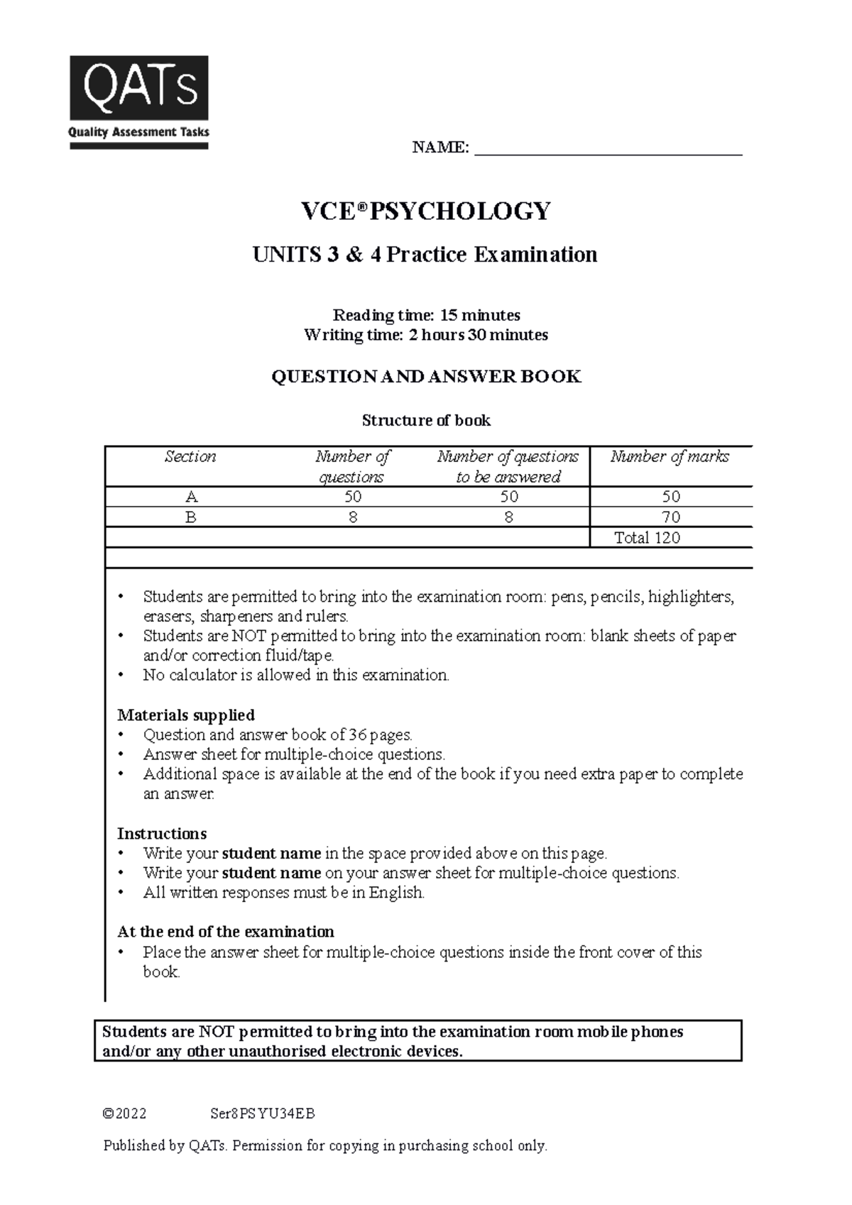 Ser8PSYU34EB - solid notes - NAME ...