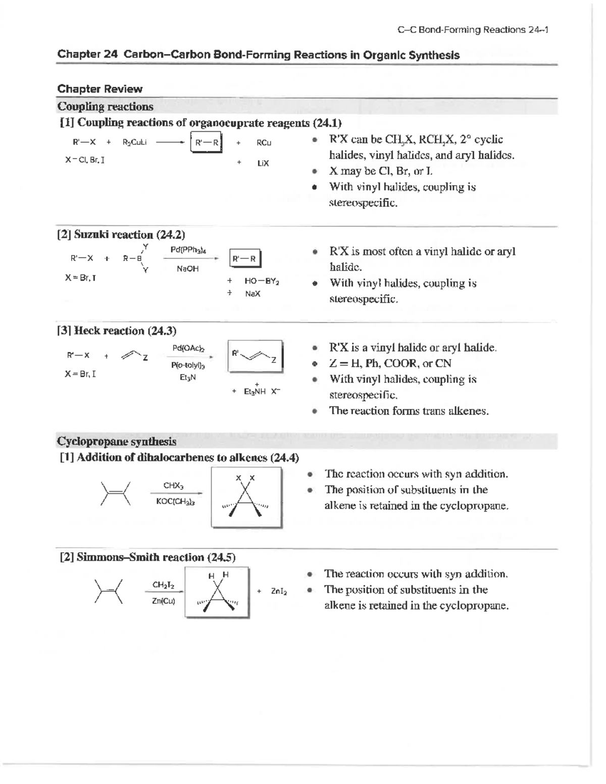 Ch24 - Smith's Organic chemistry 6th - Studocu