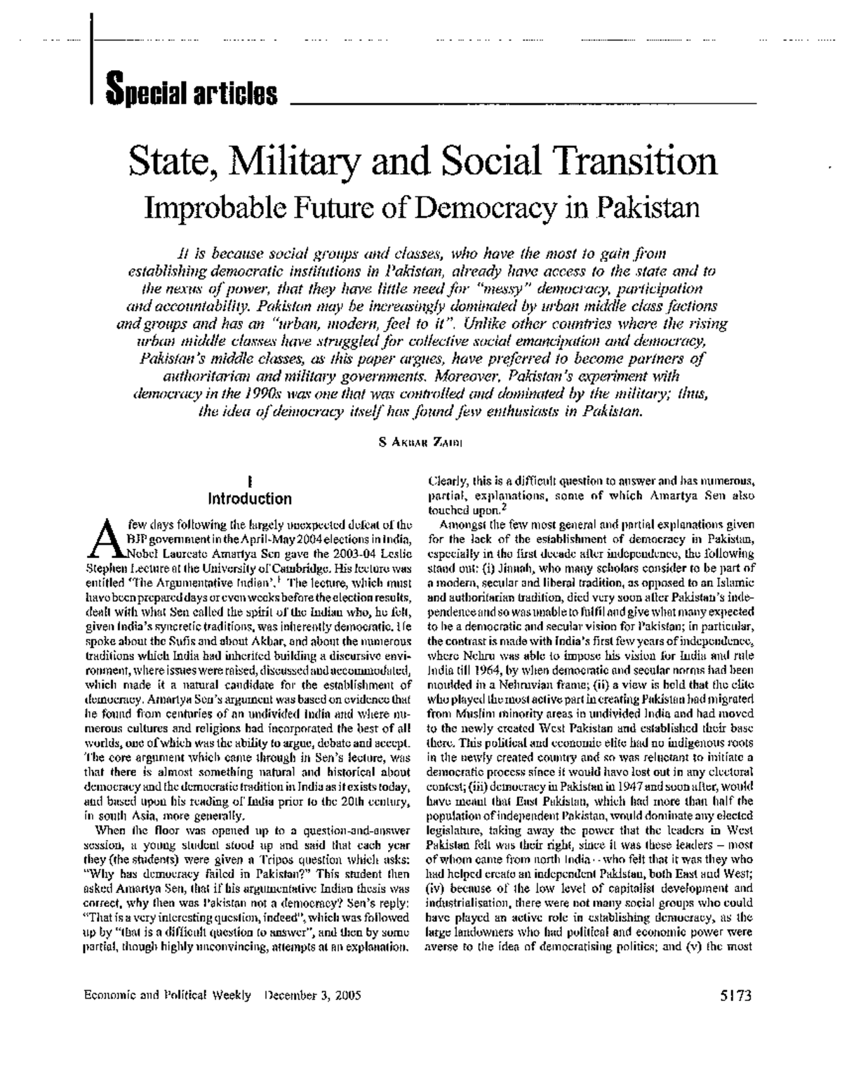 State Military and Social Transition - Political Science - Studocu