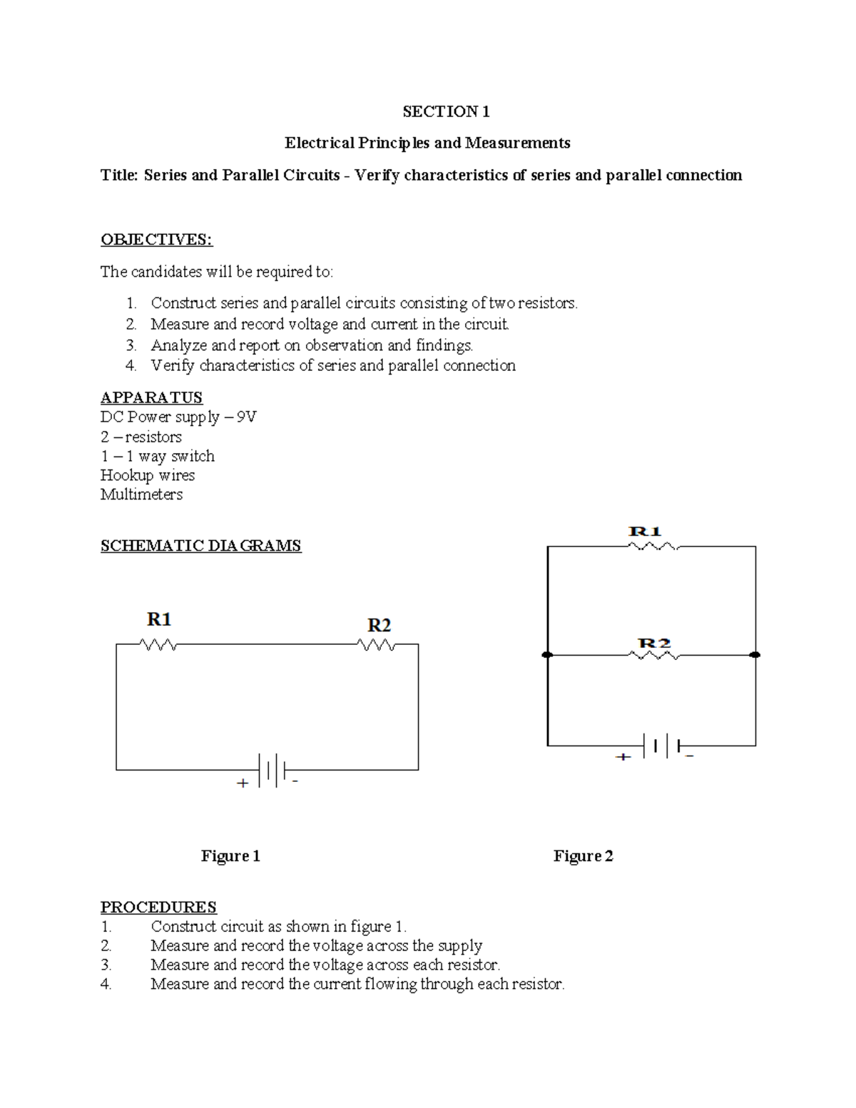 Inbound 3534414043784195611 - SECTION 1 Electrical Principles and ...