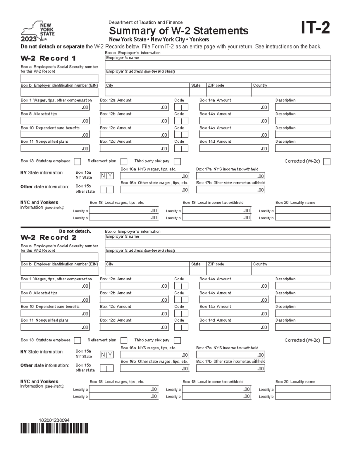It2 fill in - It2 fill in - 102001230094 N Y N Y IT- Department of ...