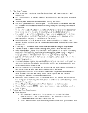 Chapter 1 Notes - Introduction to Criminal Justice: Systems, Diversity ...