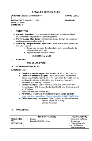 Constants variables final lg - 1 GRADE 7 MATH LEARNING GUIDE Lesson 18 ...