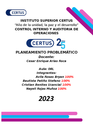 Grupo 10 - proyecto del quinto ciclo - Caratula INSTITUTO SUPERIOR ...