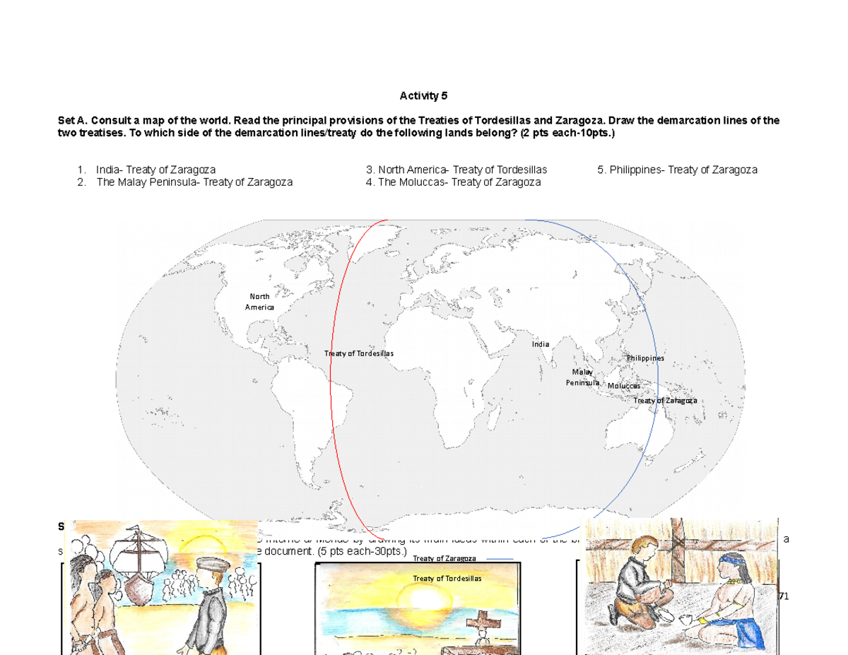 Activity 5 - History of the Philippines - Activity 5 Set A. Consult a ...