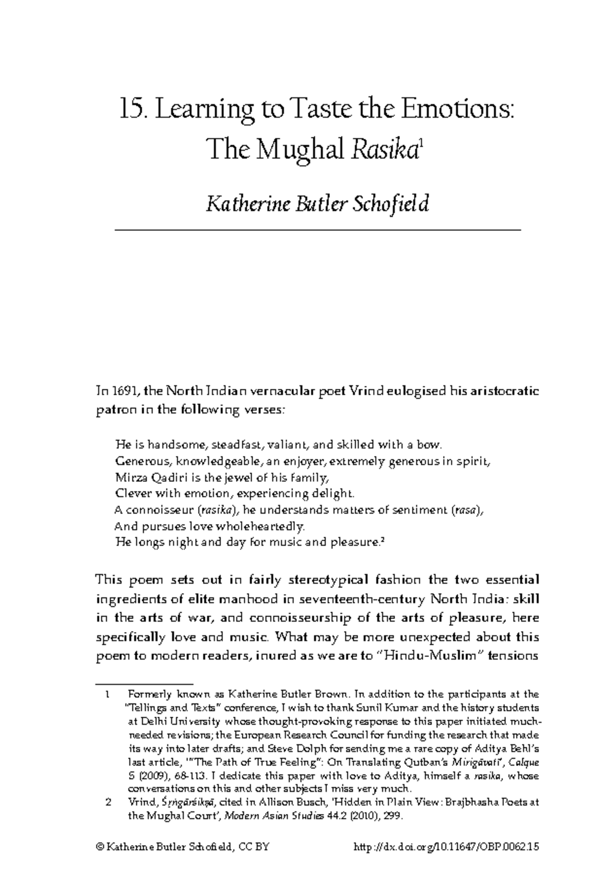 Learning to Taste the Emotions The Mugha - 15. Learning to Taste the Emotions: The Mughal Rasika ...